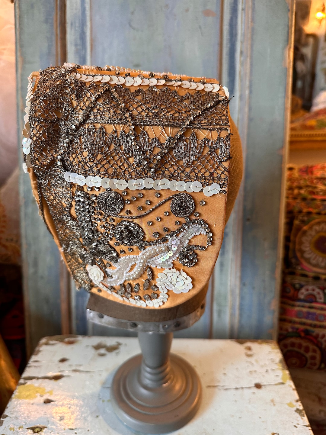 Antic French Theatre Bonnet - Etsy