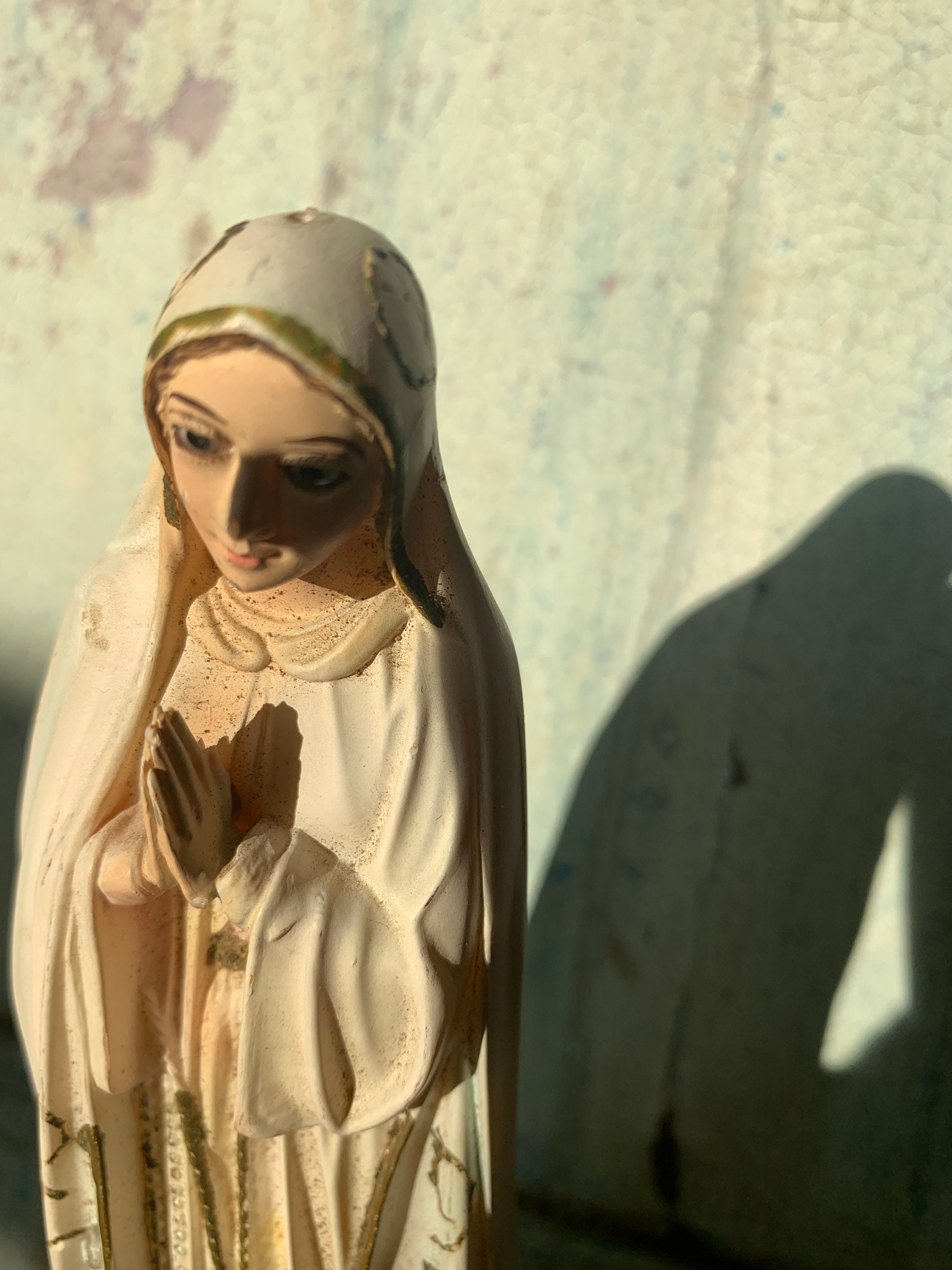 Little Statue of Maria Around the 40ties Composite - Etsy