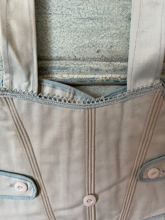 Little old French child “ corset”, beautiful pale , o… - Gem