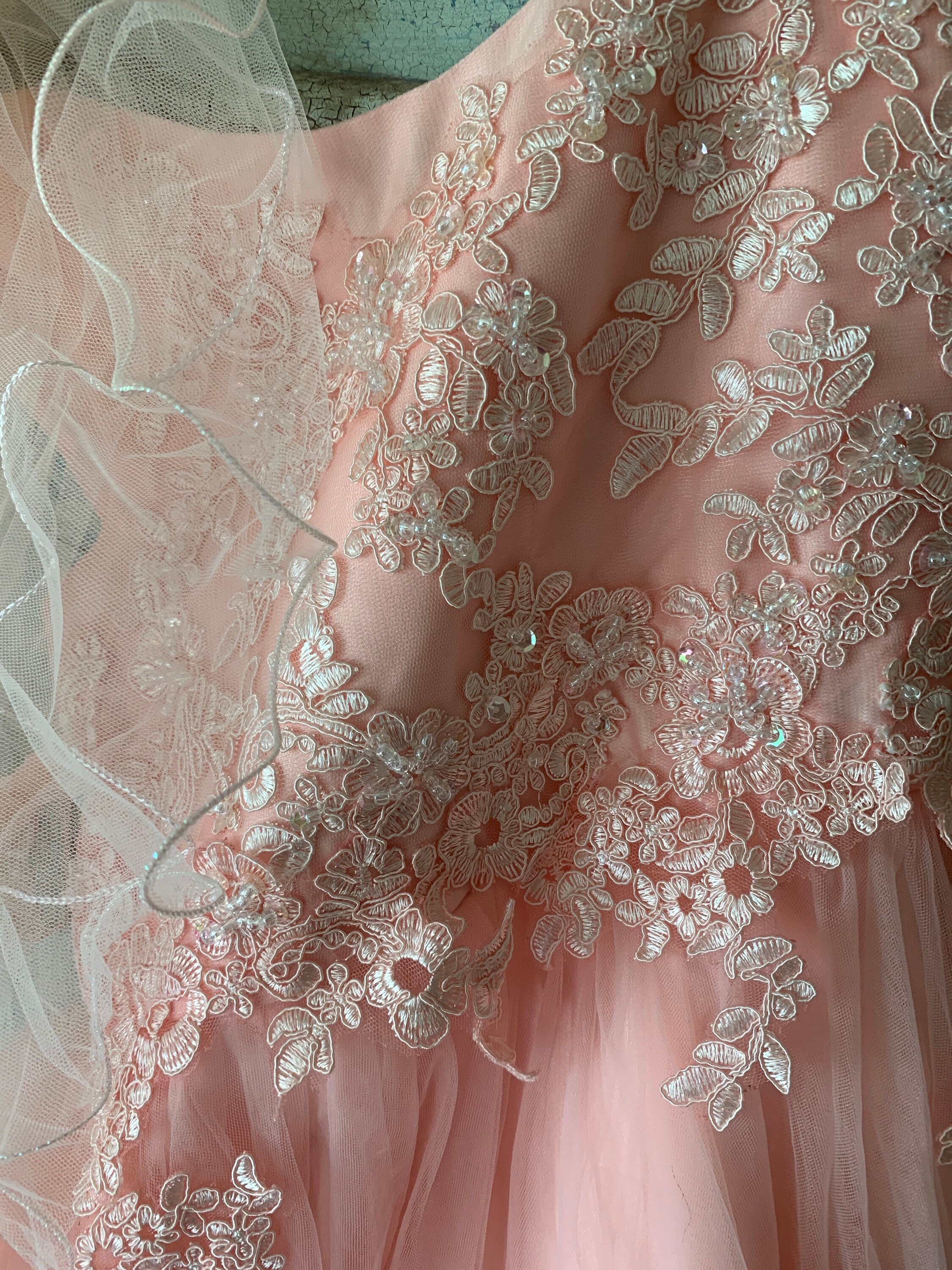 Over the Top Pink Pink : Promdress With a Flower Crown and | Etsy