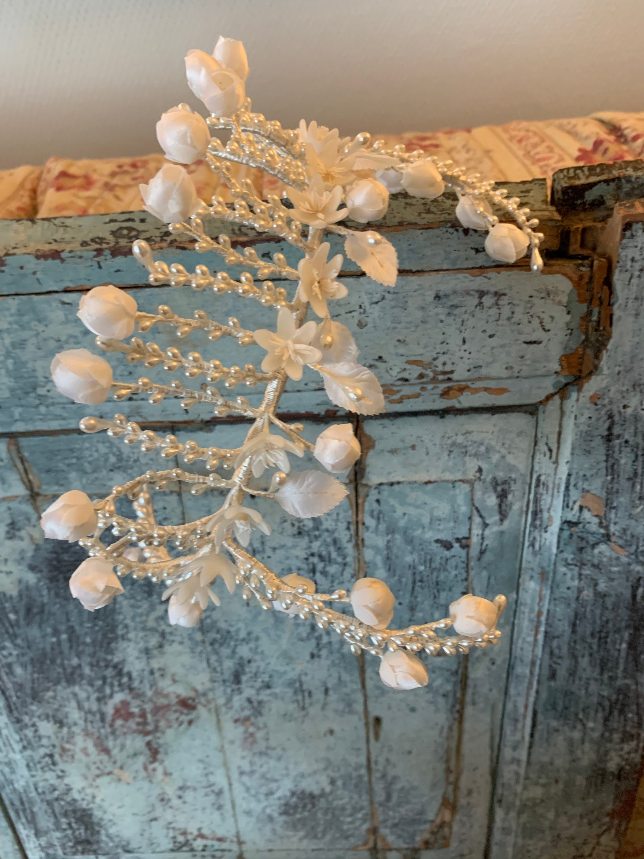 Vintage French Tiara Beautiful Decorated. 50ties - Etsy