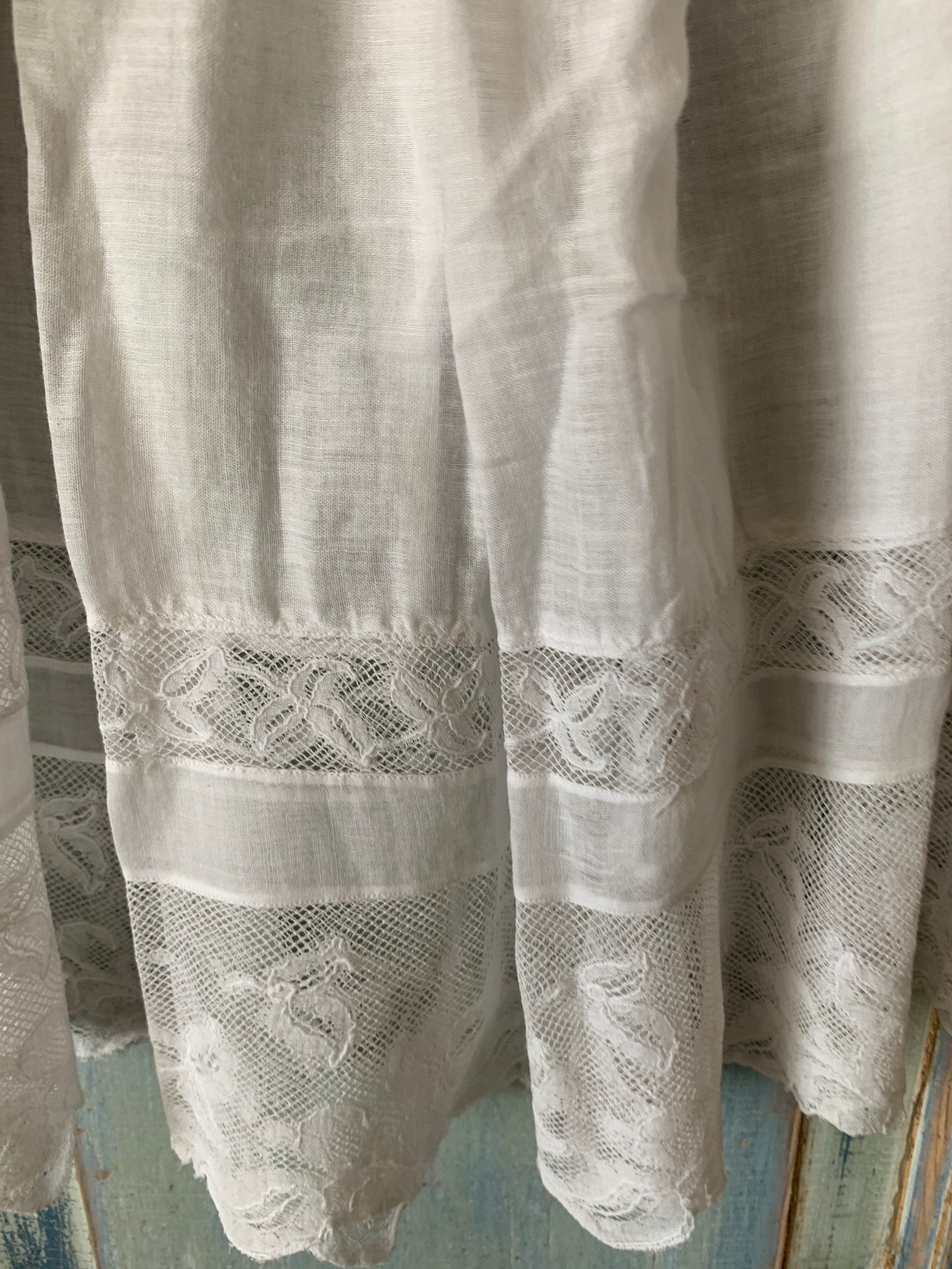 Beautiful Little Antic French Blouse With Lace - Etsy