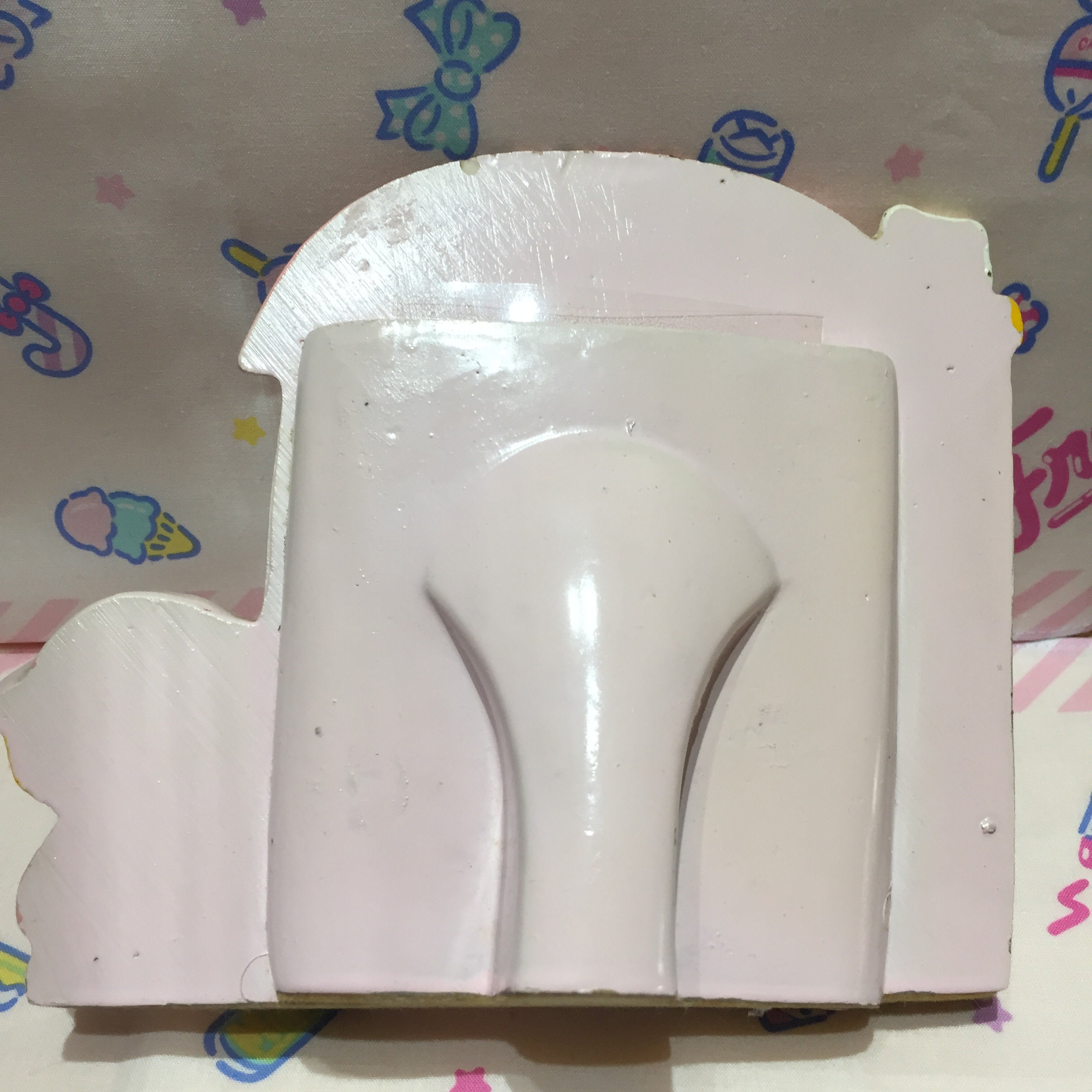 80s Vintage Ceramic Pink Picture Frame - Etsy