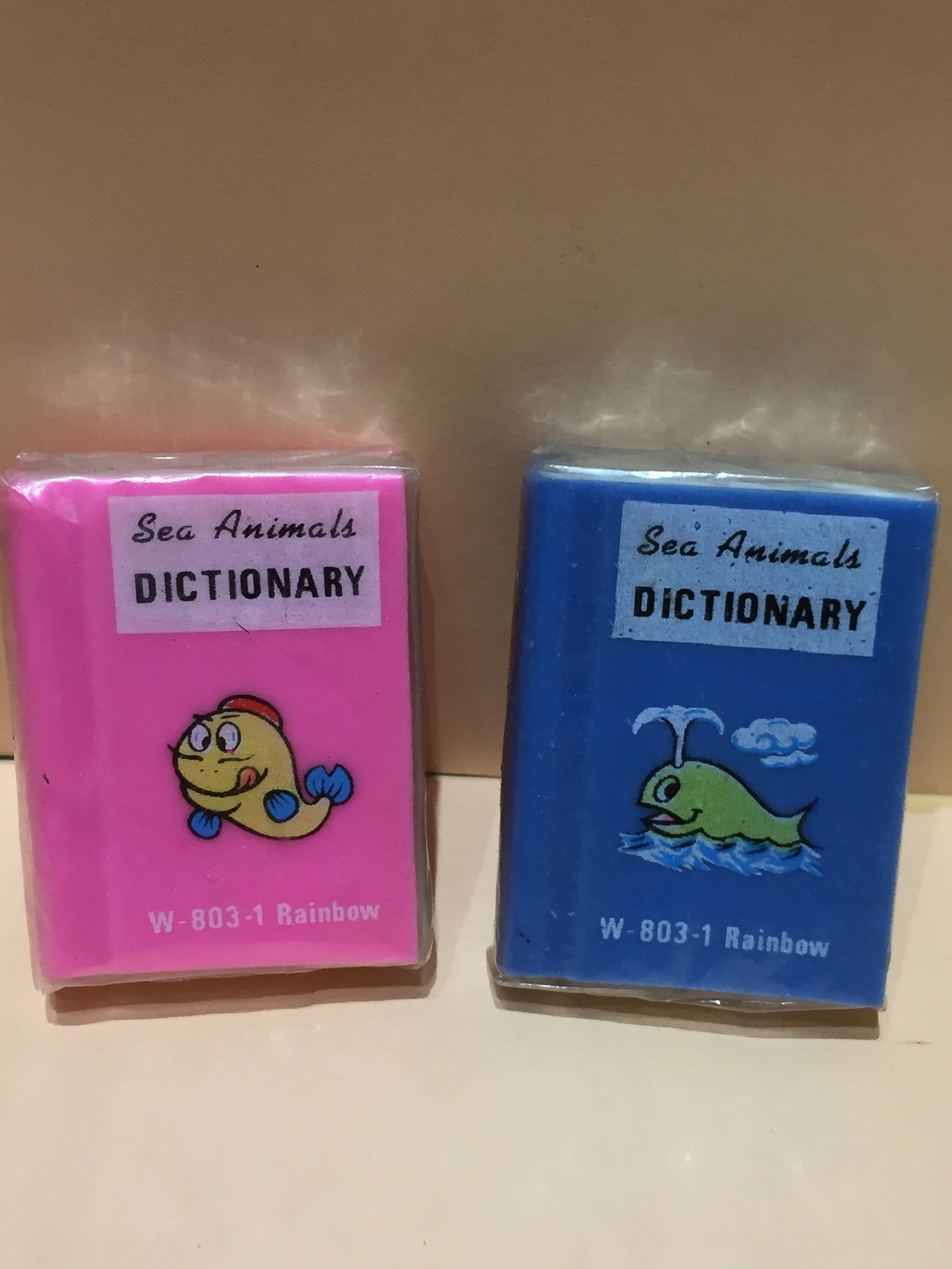 Eraser dictionary store