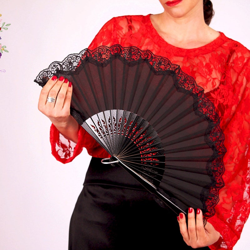 Lace Hand Fan - Etsy
