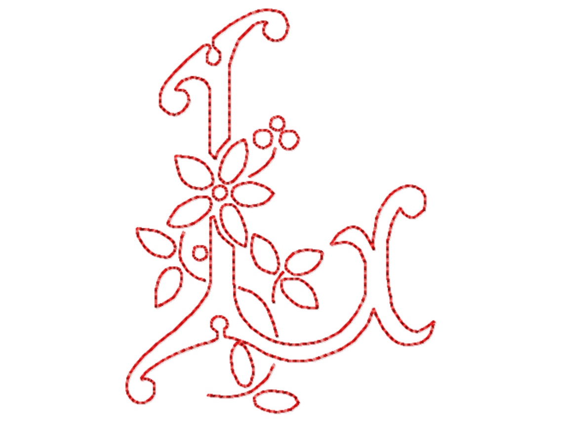 26 Monogrammi lettere A Z macchina per file di ricamo 4 - Etsy Italia