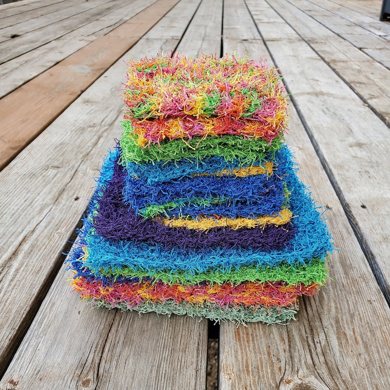 Pot Scrubbies - Etsy