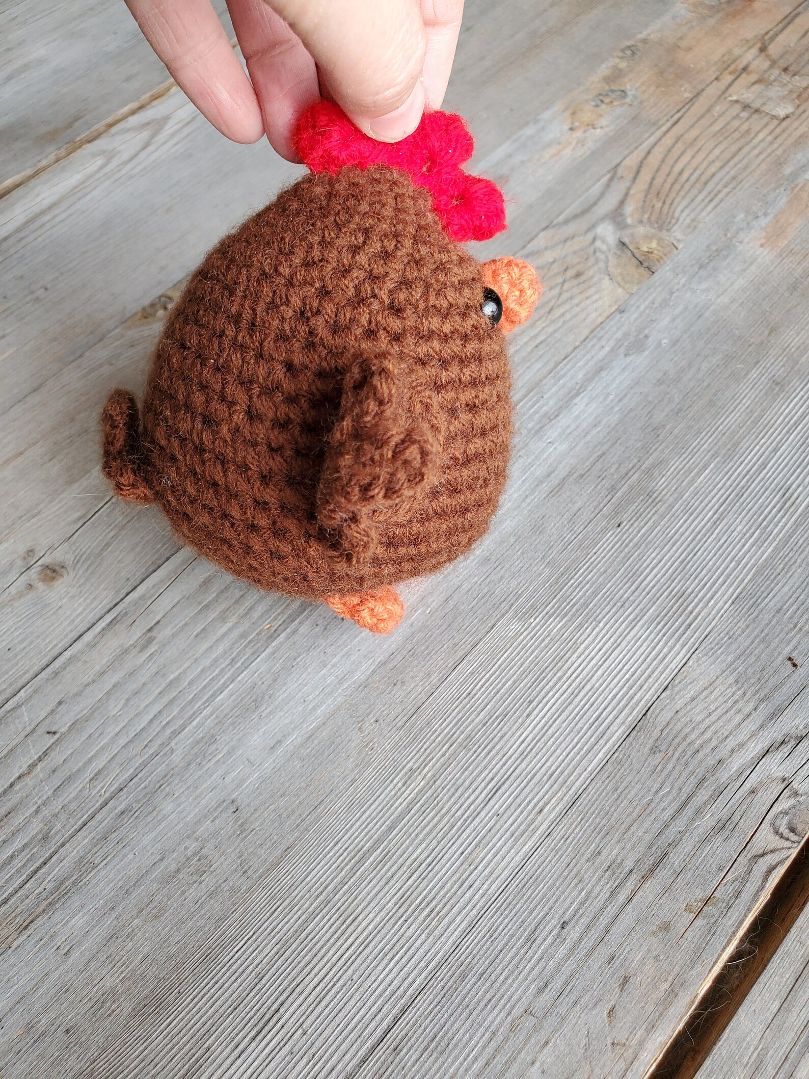Crochet Chicken Amigurumi Hen Plush Rooster - Etsy