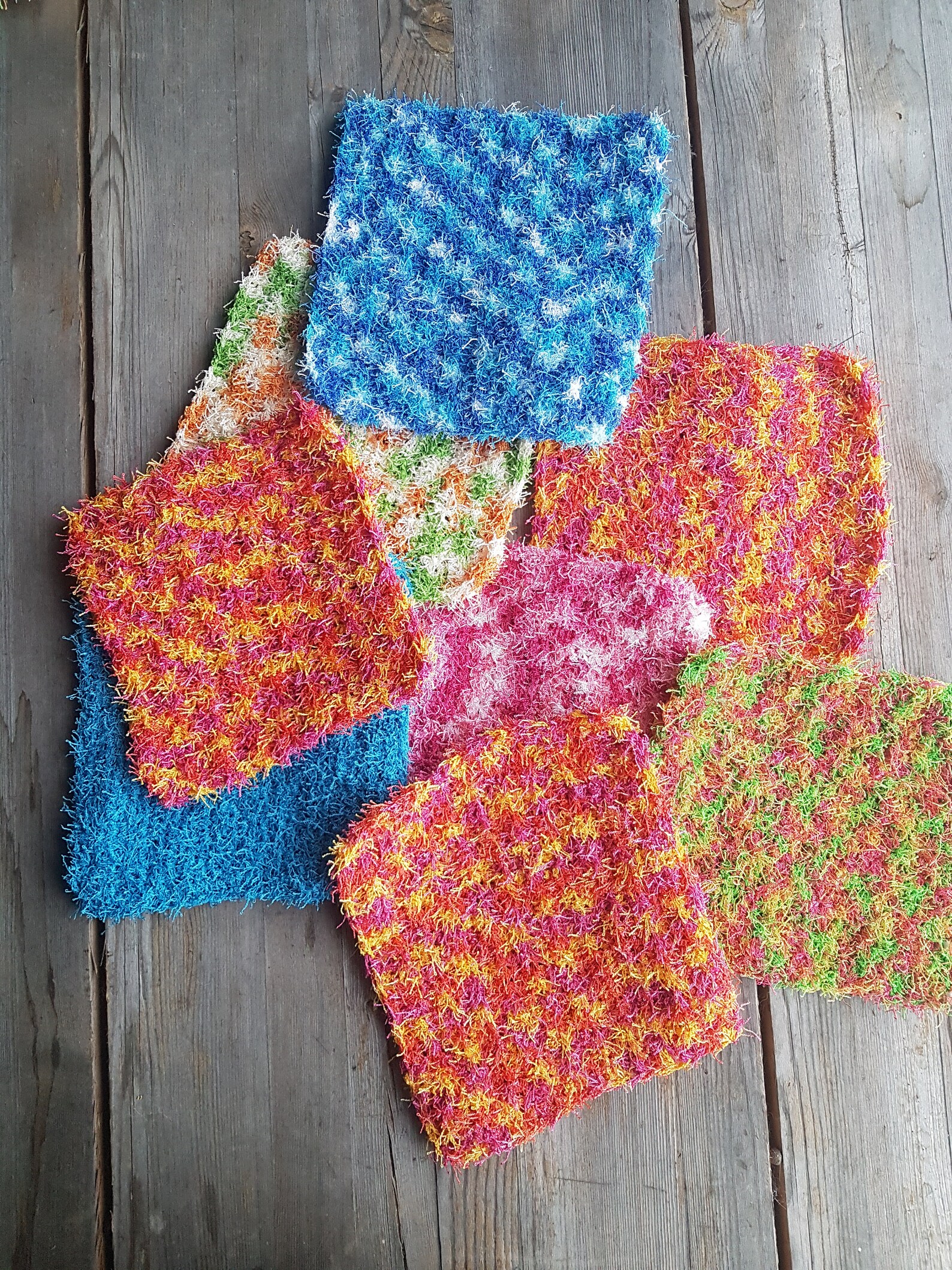 Scrubby Scrubber Dish Cloth Dish Scrubby Dish Scrubbers - Etsy