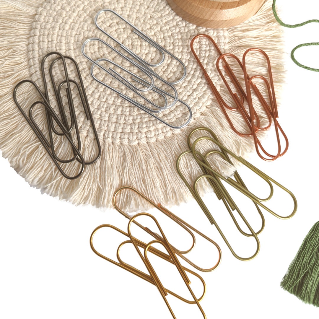 Jumbo Paper Clip Bookmarks