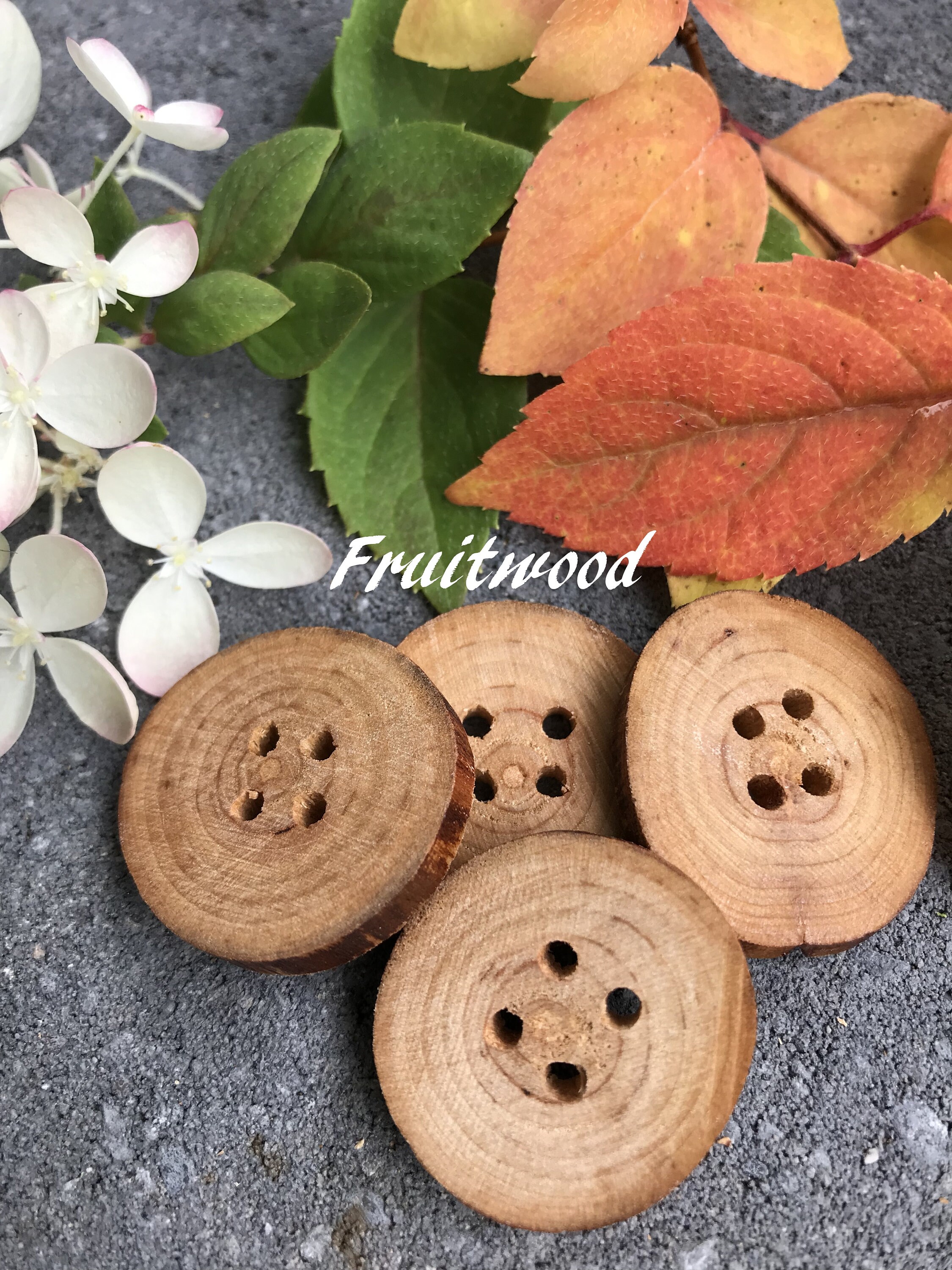 1 1 Inch Tree Branch Wood Buttons 8-pack - Etsy