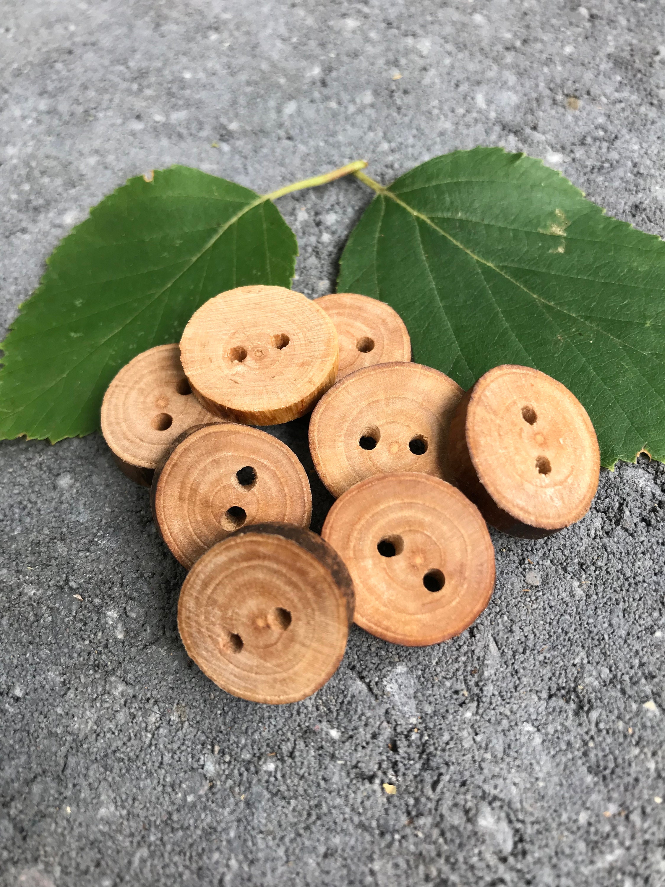 23/32, 23/32 Inch Tree Branch Wood Buttons 8-pack - Etsy