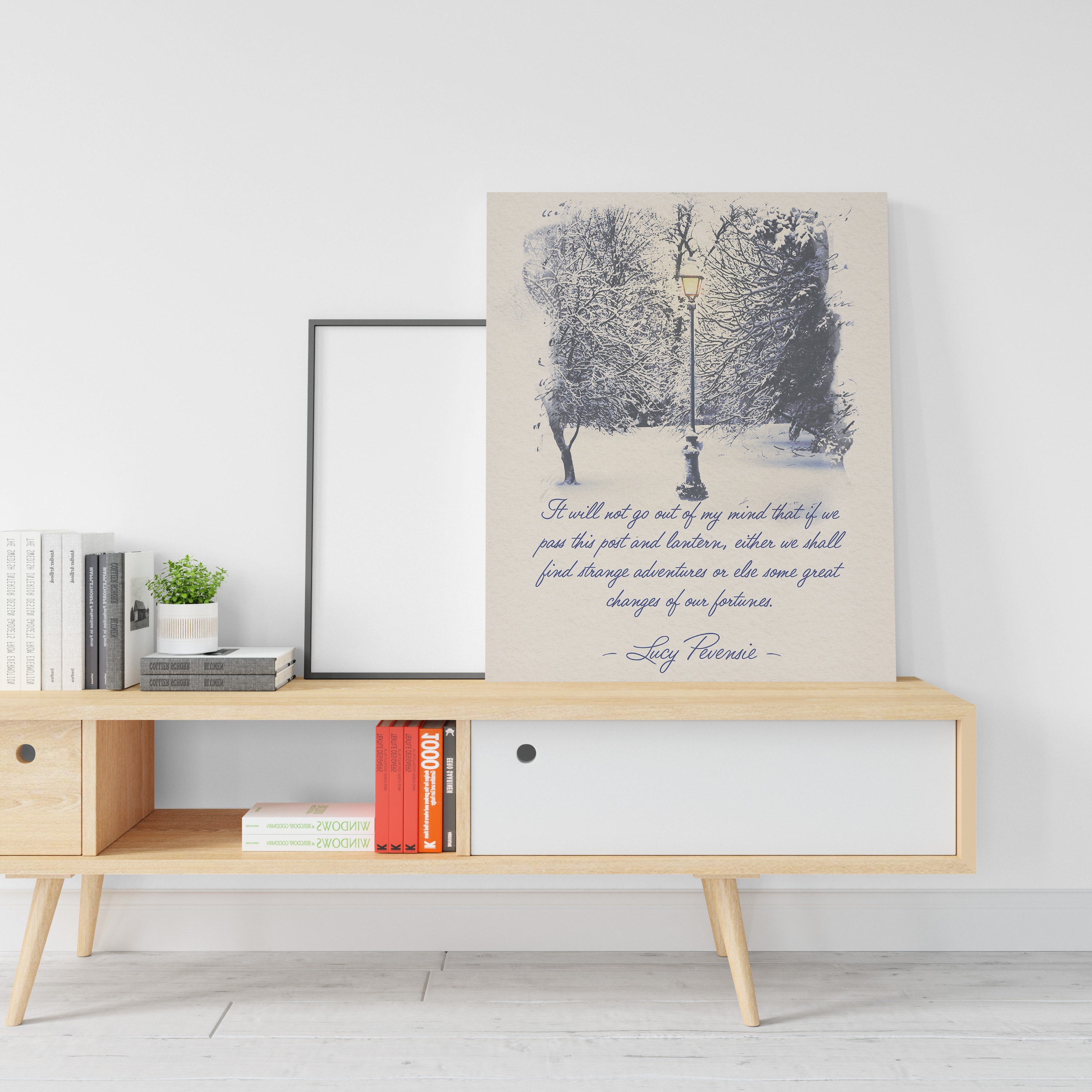 Lion, Witch, and the Wardrobe | Narnia | C.S Lewis | Printable Wall Art ...