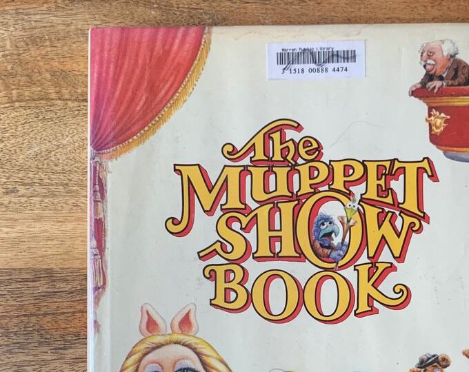 The Muppet Show Book Jim Henson Tudor Banus Kermit Miss Piggy Harry N ...