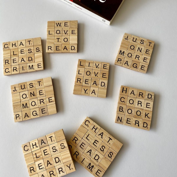 Scrabble Coaster - Etsy