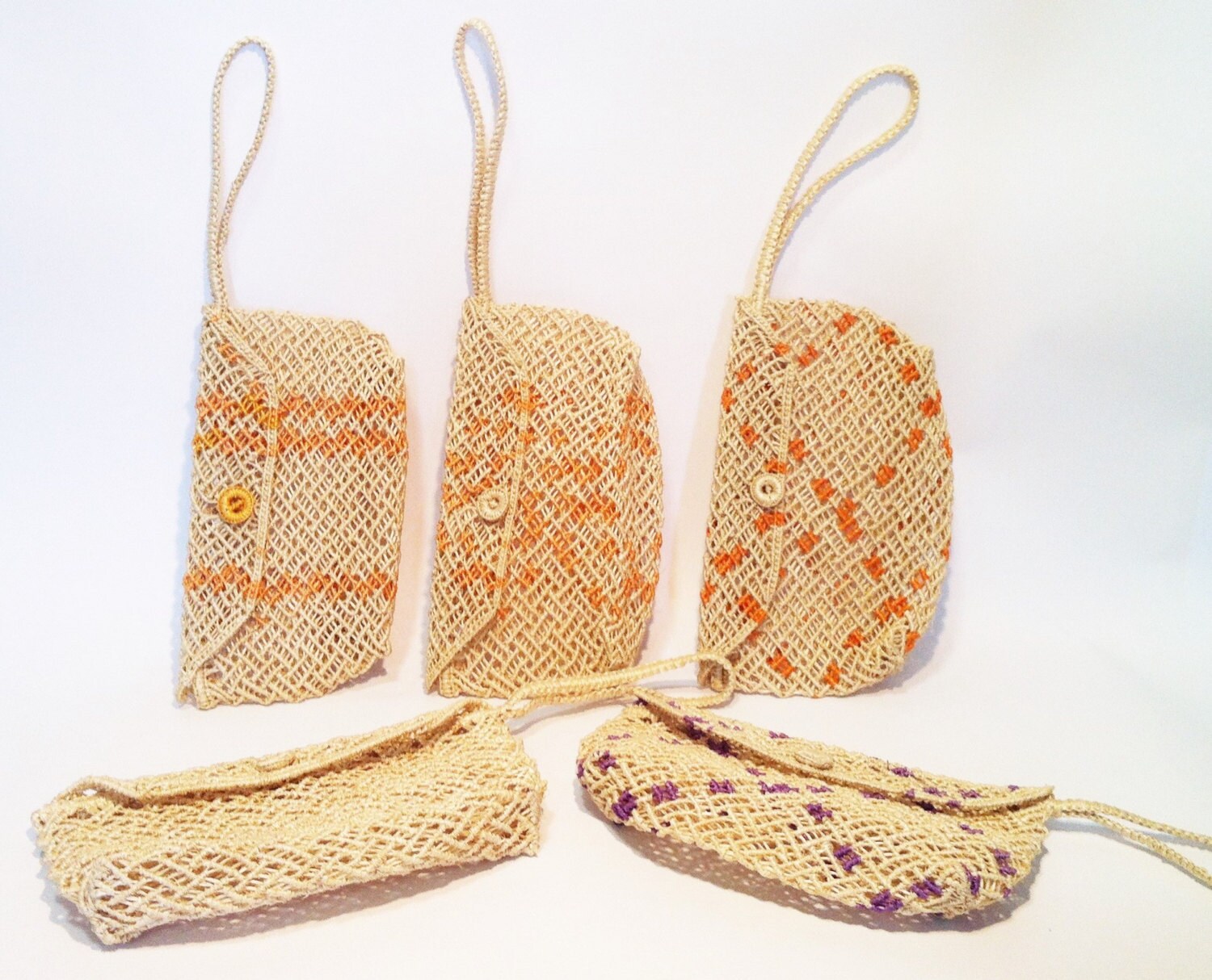 Abaca Ethnic Wallet Clutch Purse Assorted Color Elegant Dressy Casual ...