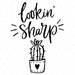 Lookin Sharp SVG Cut File for Silhouette and Cricut - Etsy
