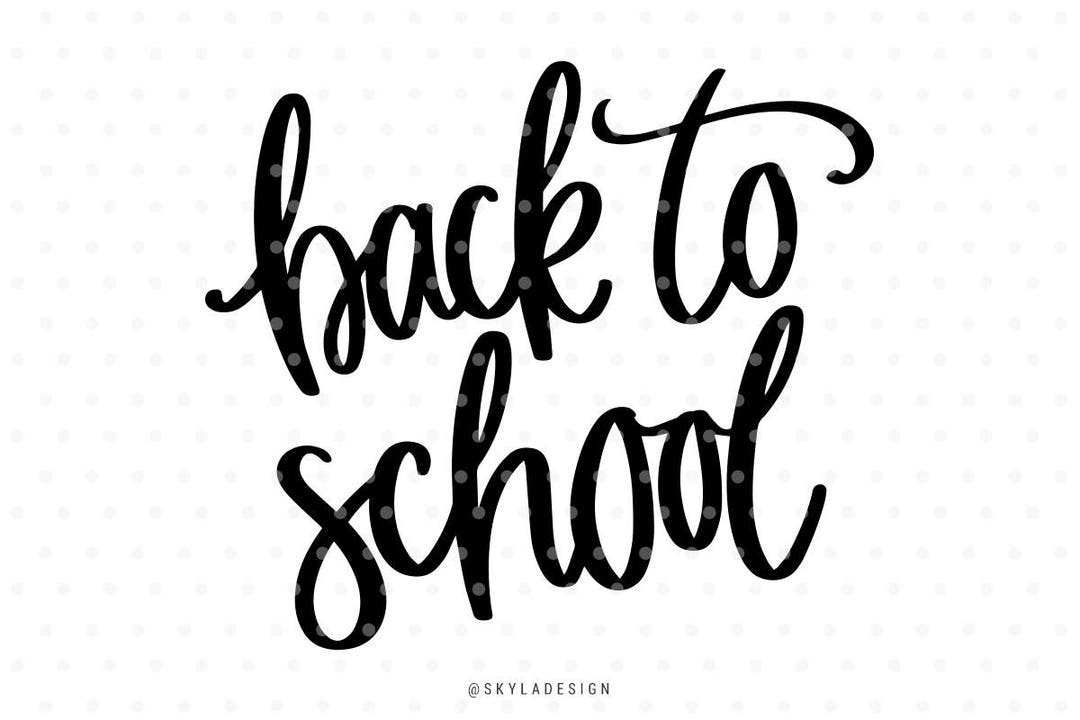 Back to School Svg File, Svg Files, First Day of School Svg, Kids Svg ...