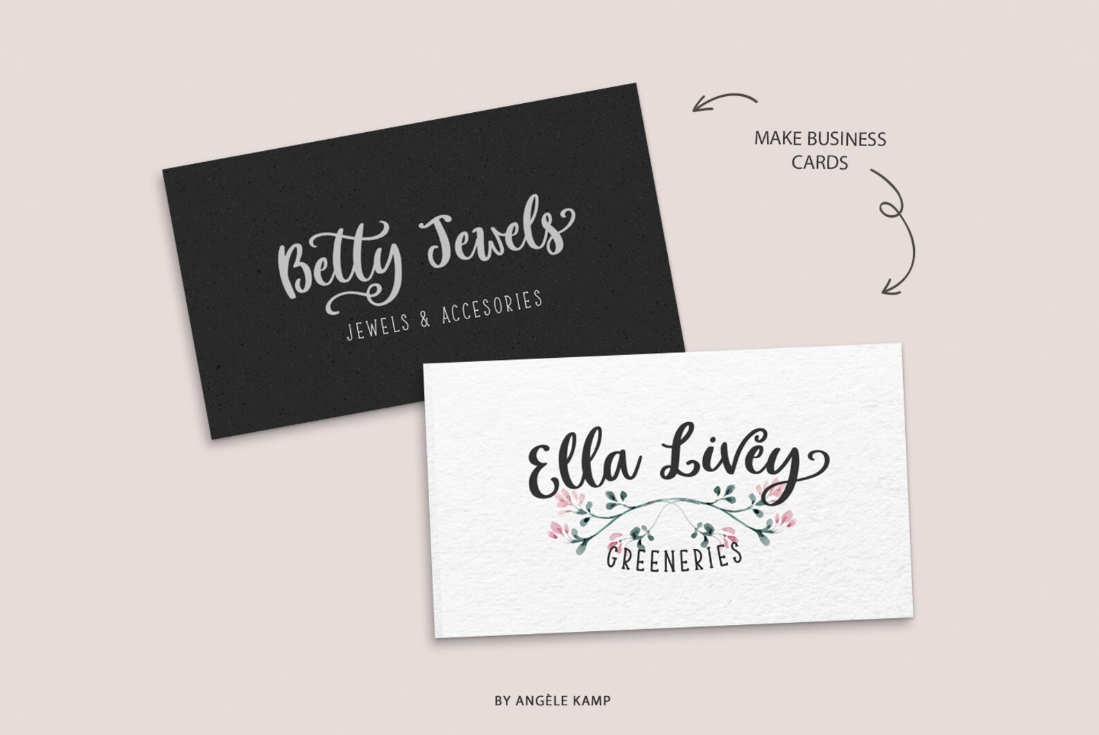 Sweet Mia Modern Calligraphy Font - Etsy