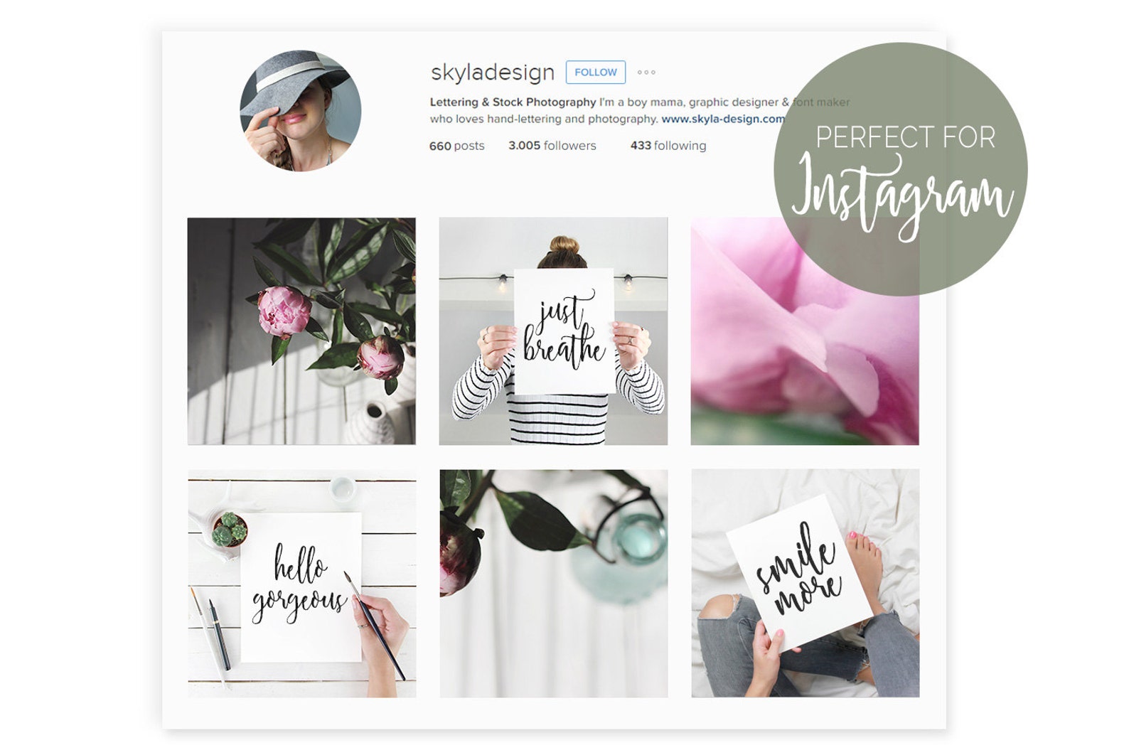 Quote Mockup Styled Stock Photo Art Mock Up Female Styled - Etsy