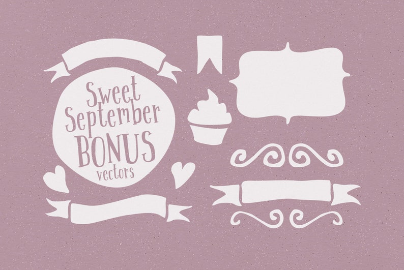 Sweet September handwritten font | Etsy