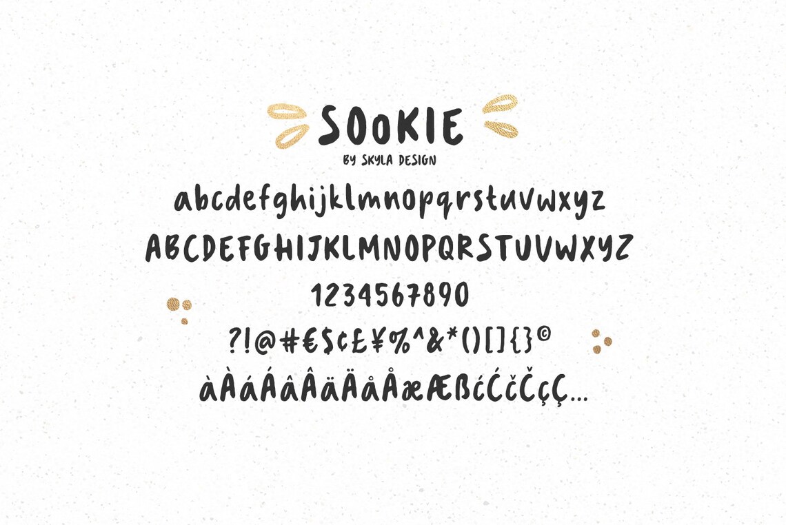 Sookie Cute Handwritten Font - Etsy