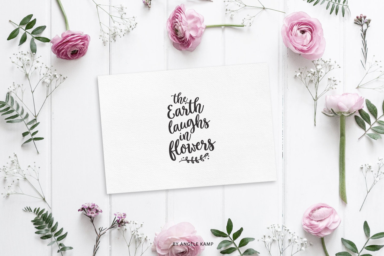 Sweet Mia Modern Calligraphy Font - Etsy
