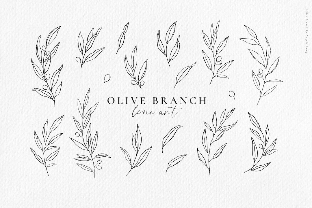 Olive Branch Calligraphy