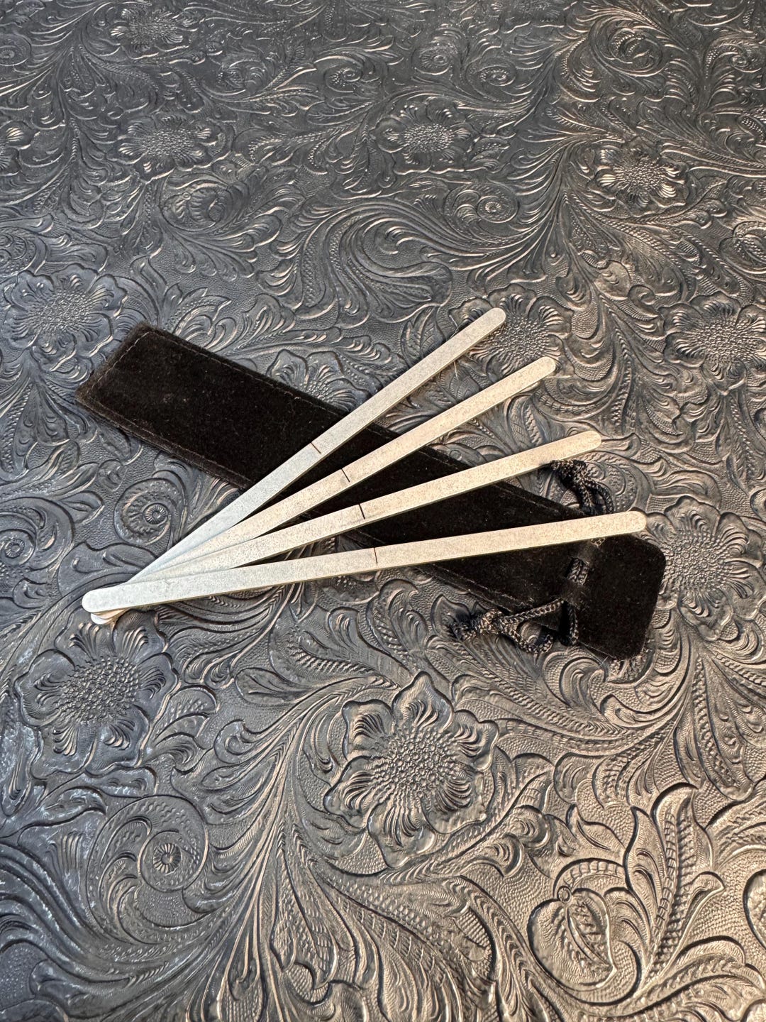 Set of Four Stainless Steel Stir Sticks— Economical, Reusable, and ...