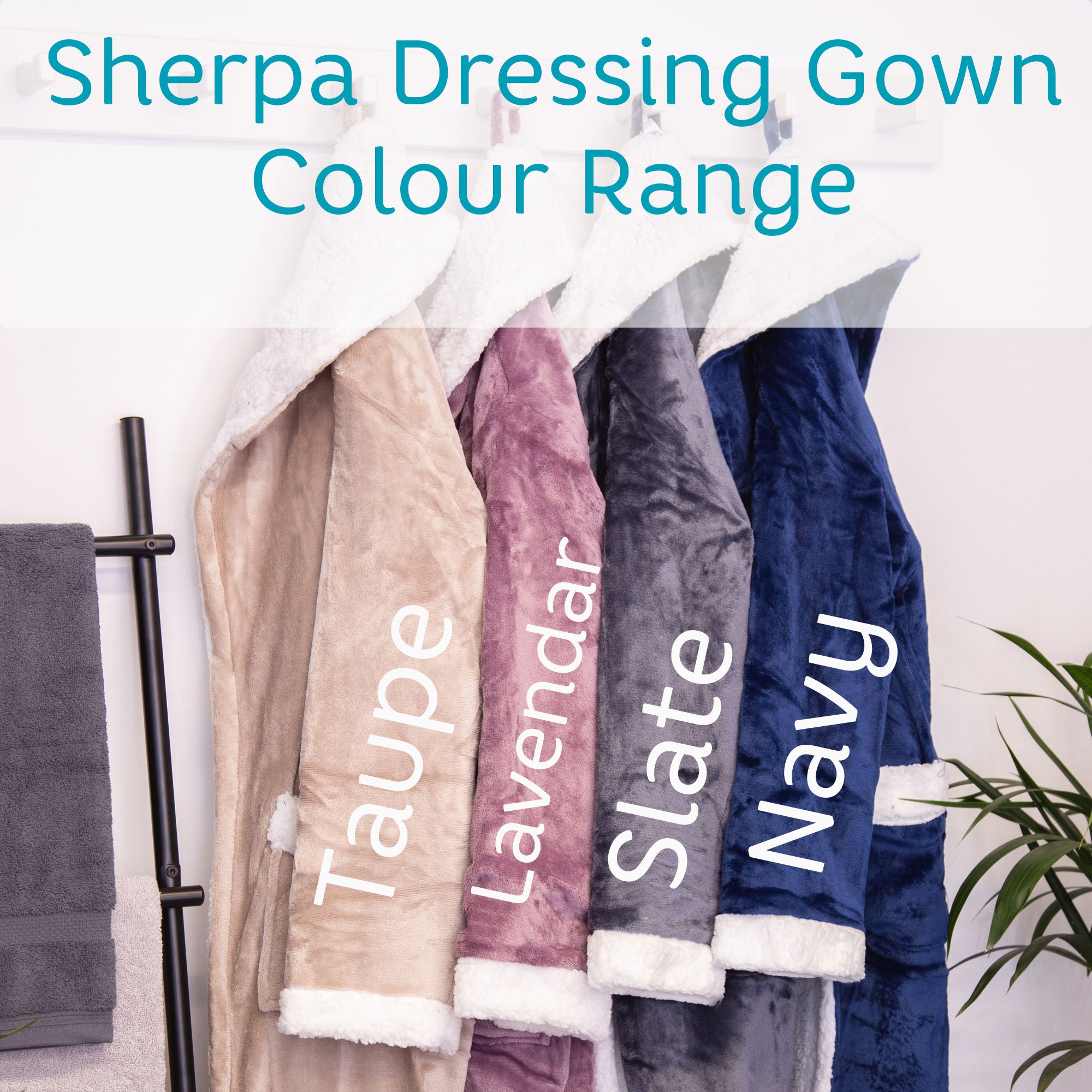 Personalised Back of Robe Super Soft Sherpa Style Dressing - Etsy UK