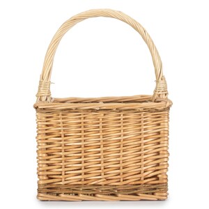 Wicker Basket With Four Compartments - Etsy
