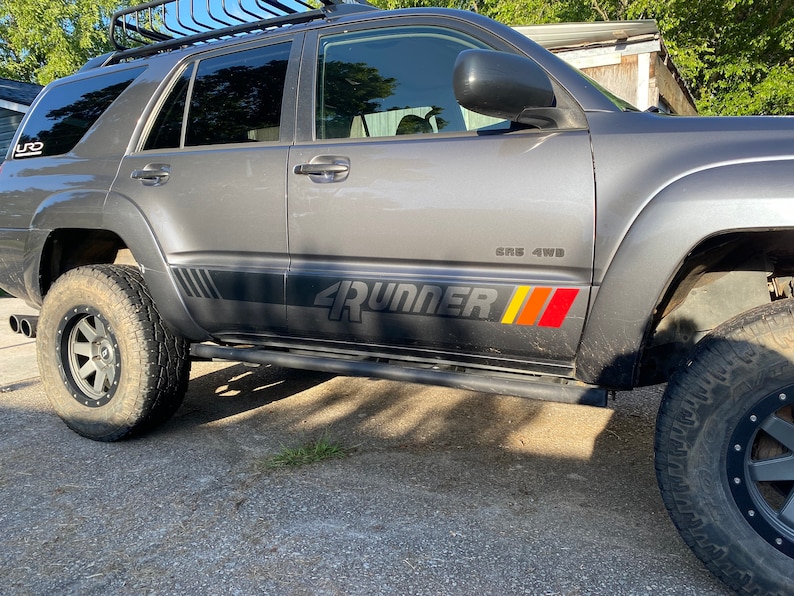 4TH Gen 4Runner side decals | Etsy