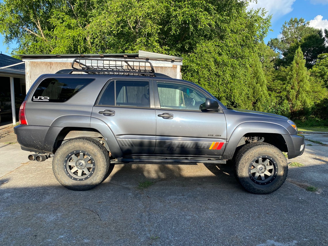 4TH Gen 4Runner side decals | Etsy