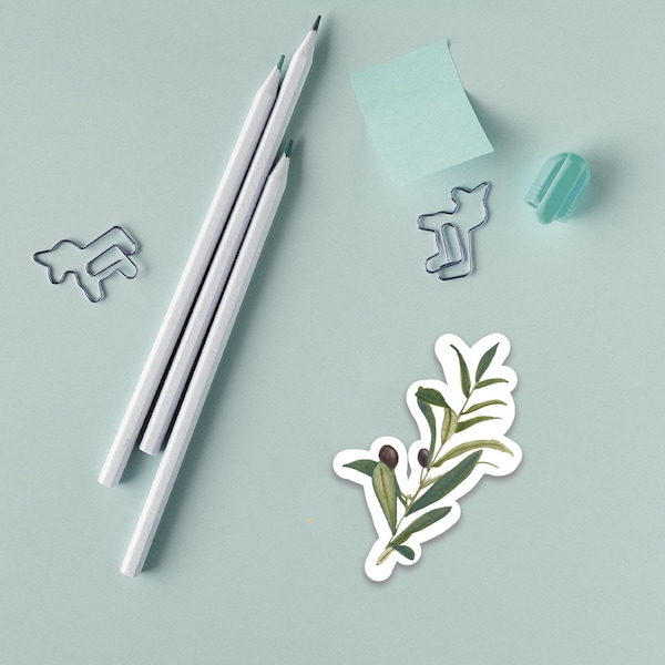 Olive Branch Stickers - Etsy