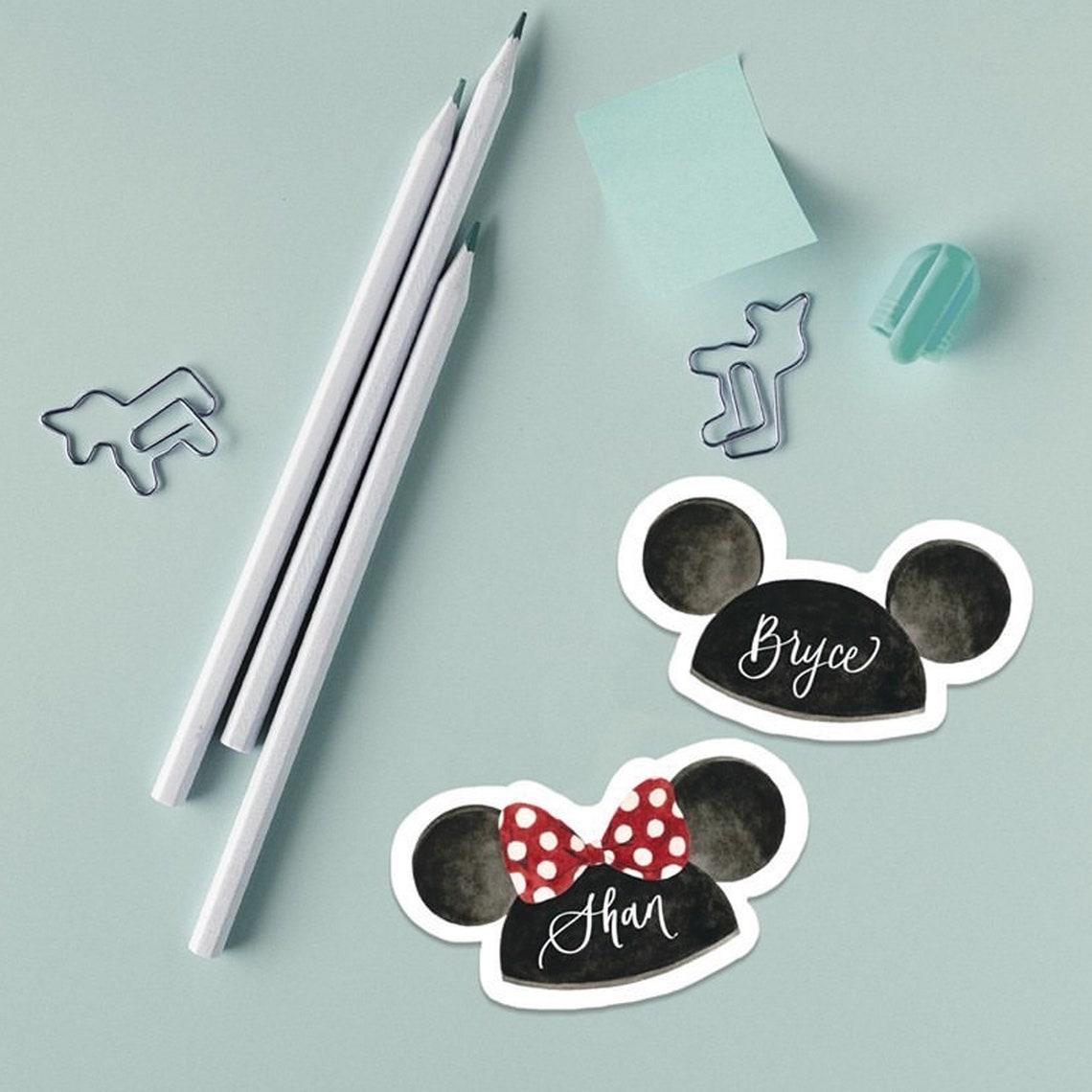 Personalized Ear Stickers - Etsy