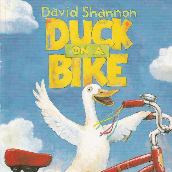 Duck on a Bike Book - Etsy