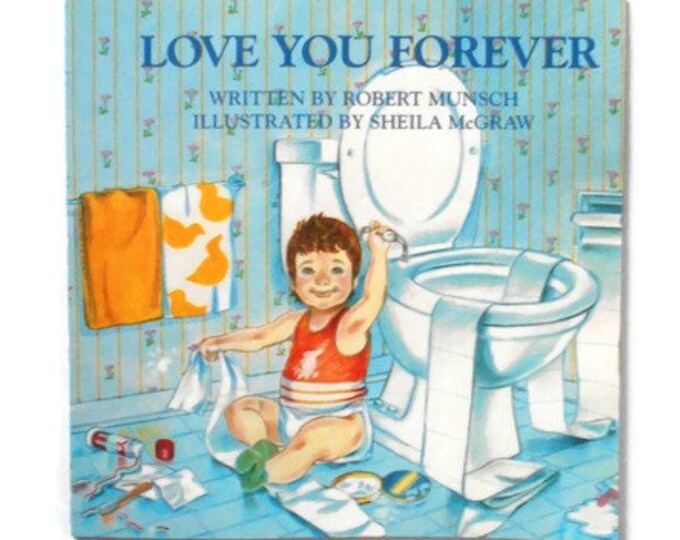 Love You Forever by Robert Munsch - Paperback Children's Book - Etsy