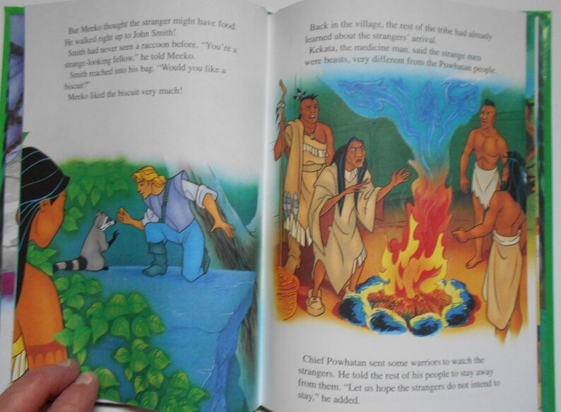 Disney's Pocahontas Wonderful World of Reading Hardback Children's Book ...