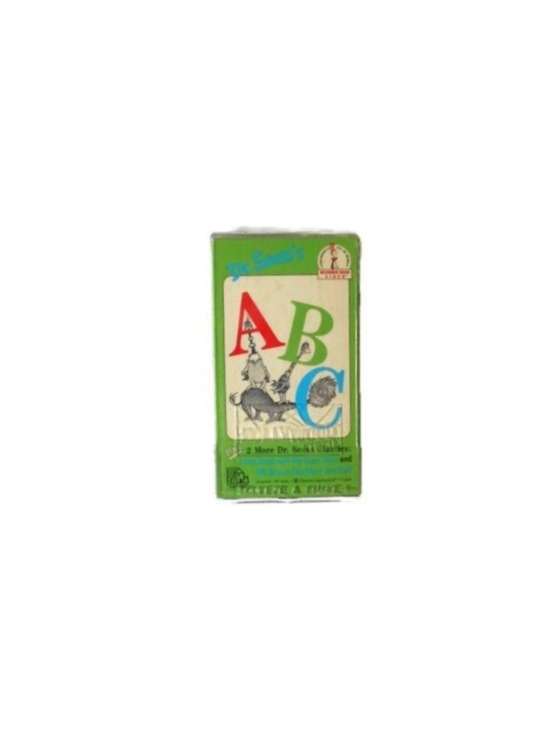 Dr. Seuss's ABC Video VHS Cassette With I Can Read With My - Etsy