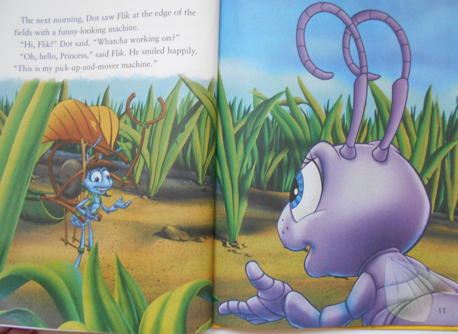 Flik the Inventor Disney's A Bug's Life Hardback Children's Book - Etsy