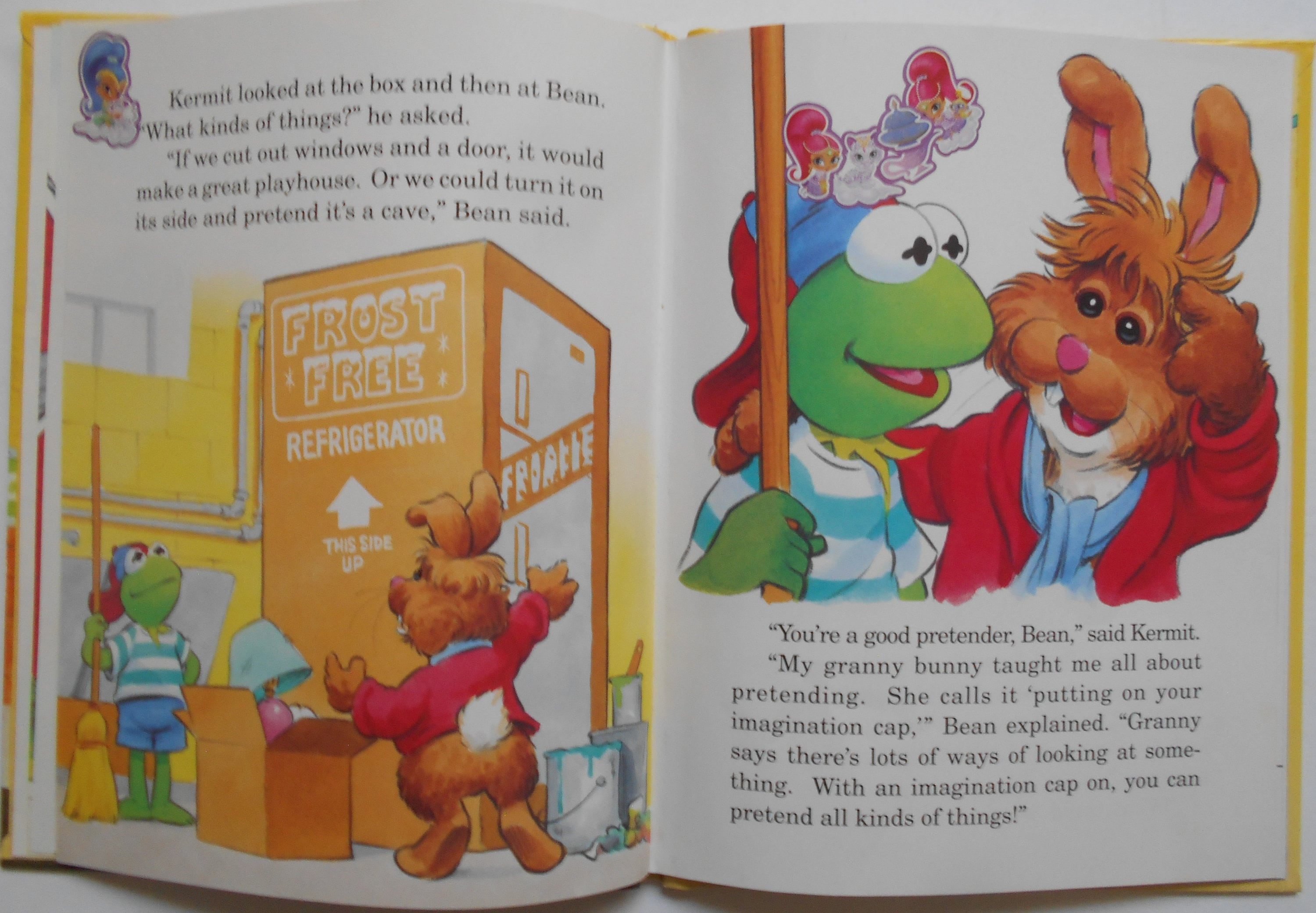 Jim Henson's Muppets in Kermit's Cleanup: A Book About Imagination by ...