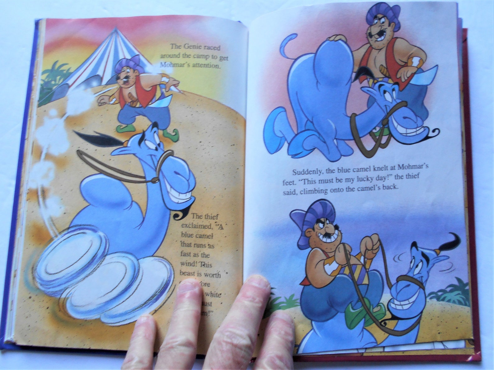 Disney's Aladdin & The White Camel Vintage | Etsy