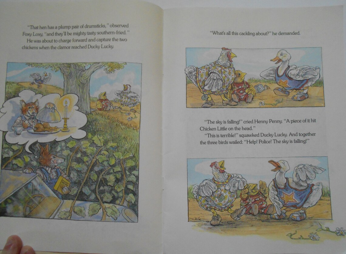 Chicken Little Retold and Illustrated by Steven Kellogg Paperback ...