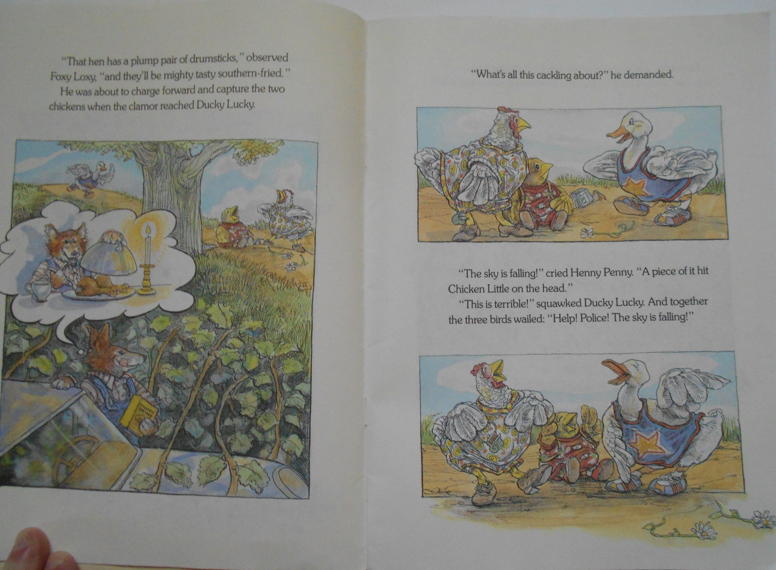 Chicken Little Retold and Illustrated by Steven Kellogg Paperback ...