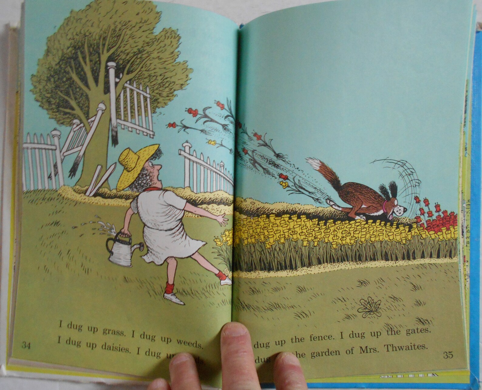 The Digging-est Dog by Al Perkins Beginner Book Hardback 1967 - Etsy