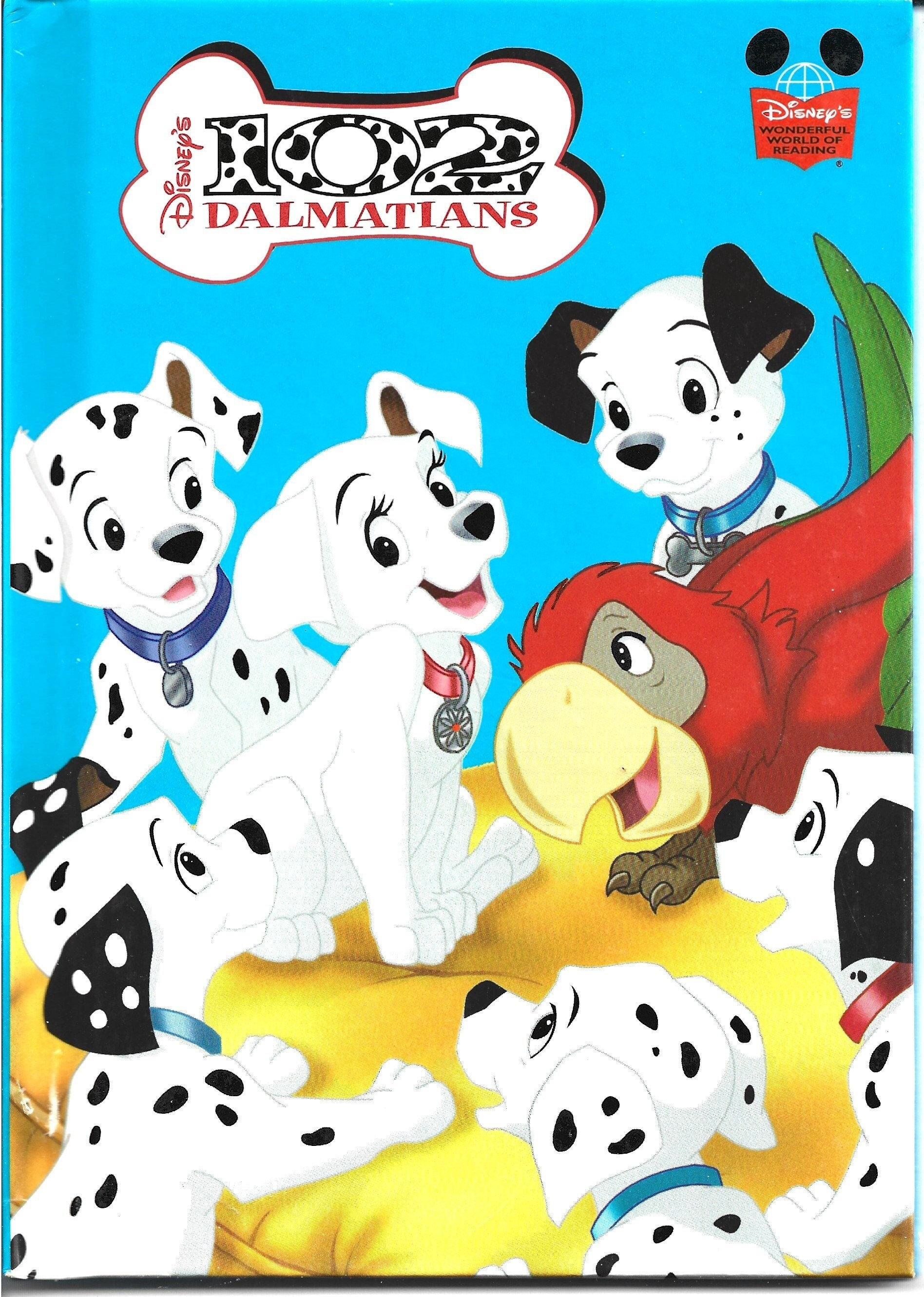 Two Disney's 102 Dalmatians Books Wonderful World of Reading One ...