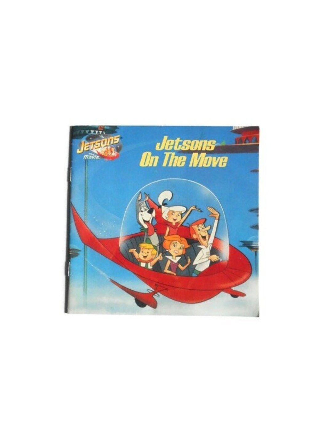 The Jetsons on the Move - Soft Cover Children's Book 1990 - Etsy