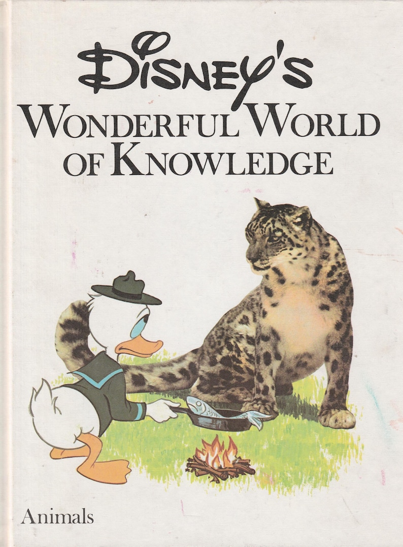 Disney's Wonderful World of Knowledge: Animals * A Child's Hardback ...