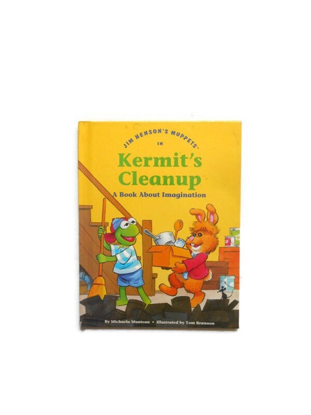Jim Henson's Muppets in Kermit's Cleanup: A Book About Imagination by ...