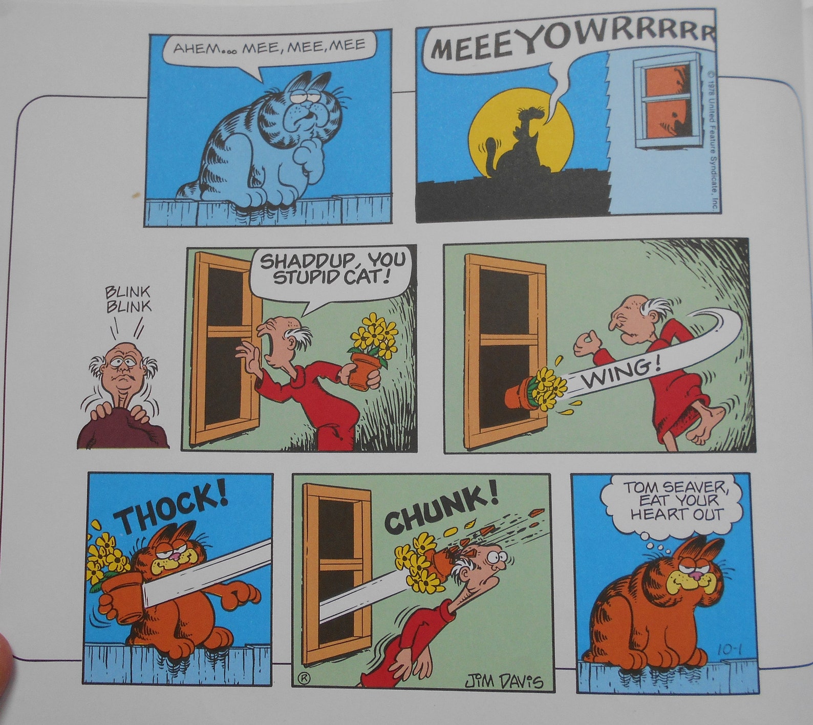 Garfield Treasury & Garfield the Big Star by Jim Davis - Classic Comic ...